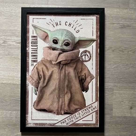 Star Wars | Wall Decor | 2x 16 Baby Yoda Wall Decor | Poshmark
